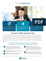 Versant Writing Test: Official Guide For Test-Takers | PDF | Reading ...