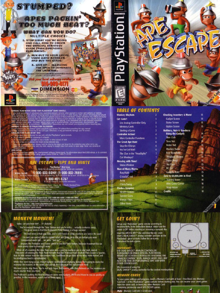 Ape Escape | PDF