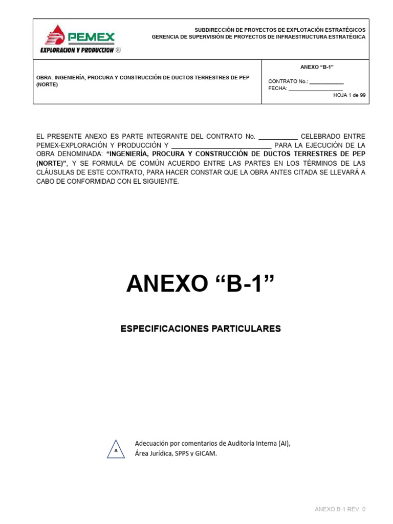 Anexo B-1 (Norte) - Ductos | PDF | Ingeniería | Diseño