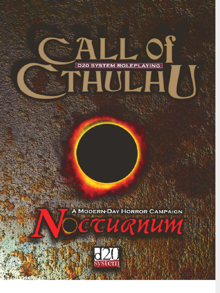 Call of Cthulhu Gameplay Tips | PDF | History