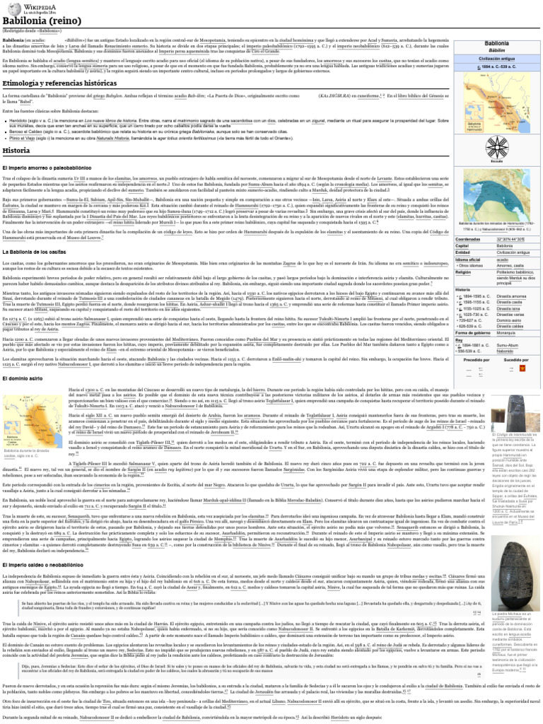 Babilonia Pdf Babilonia Asiria