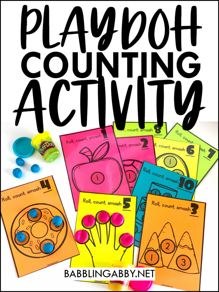 Play Doh Counting Email | PDF