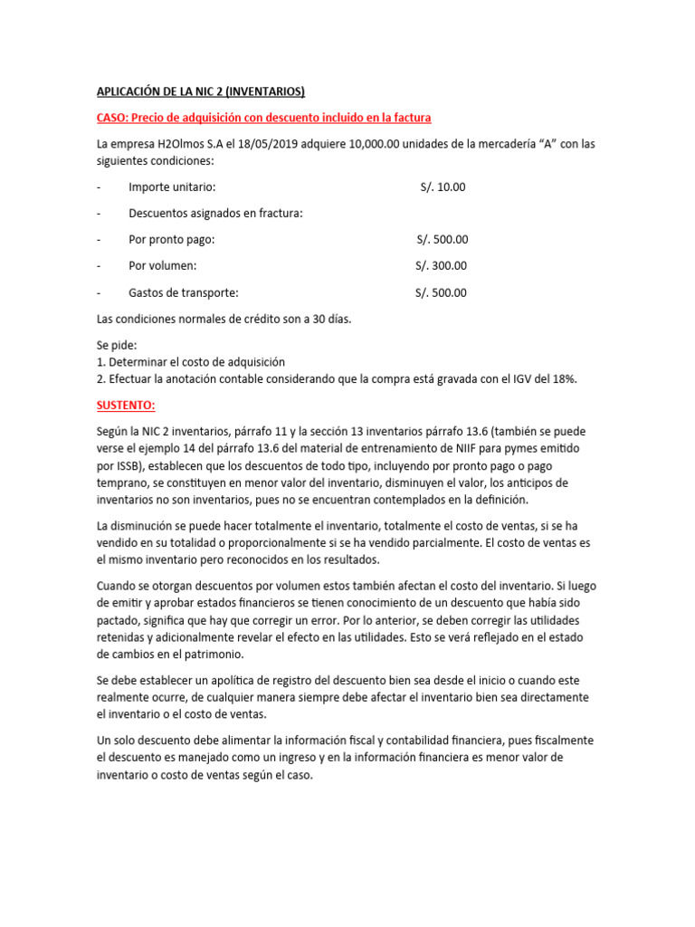 Segundo Avance | PDF | Contabilidad | Activo intangible