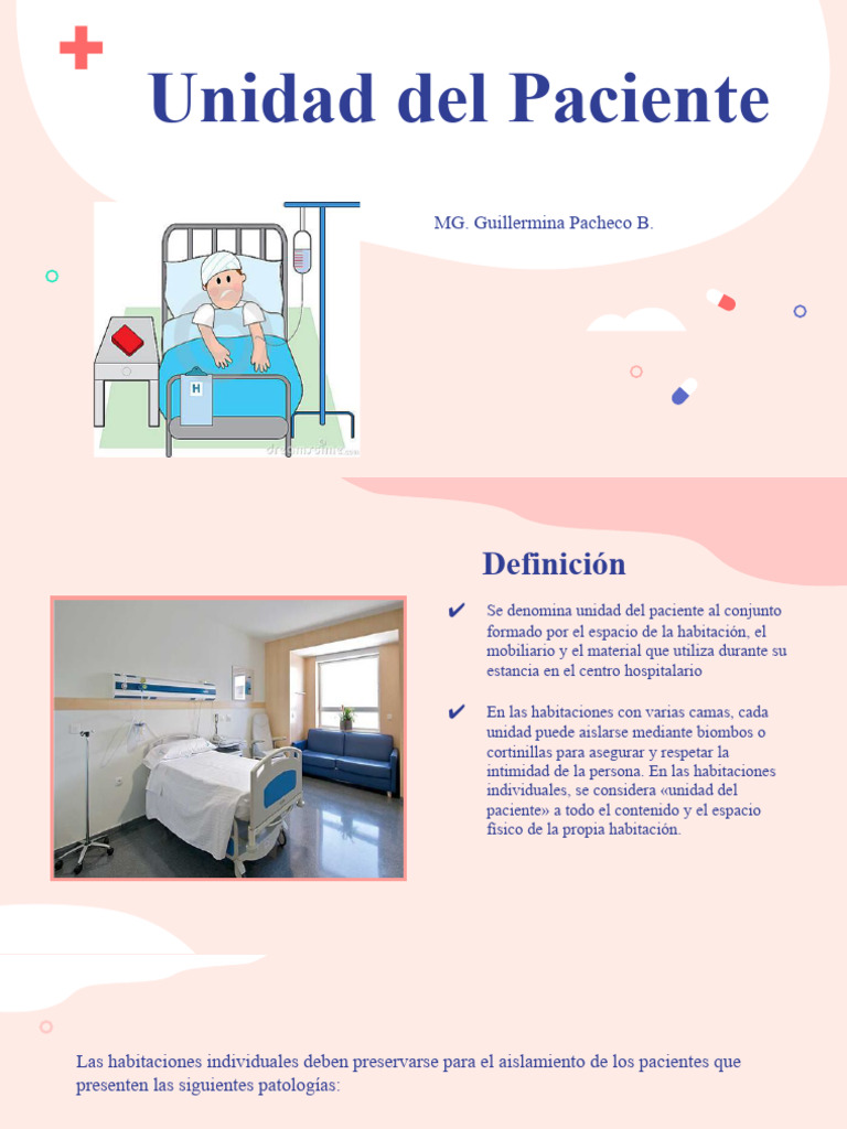 Unidad Del Paciente | PDF | Ventilación (Arquitectura) | Higiene