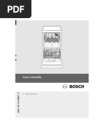 Notice Lave Vaisselle Bosch Silence Pdf