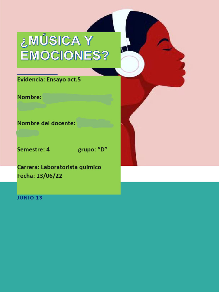 Música y emociones: conexión profunda | PDF | Las emociones | Cerebro