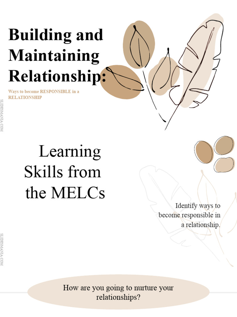 Ways To Become Responsible in A Relationship | Download Free PDF ...