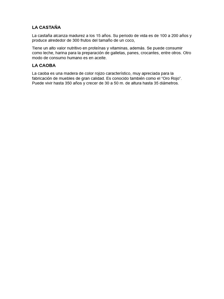 Madre de Dios Flora | PDF