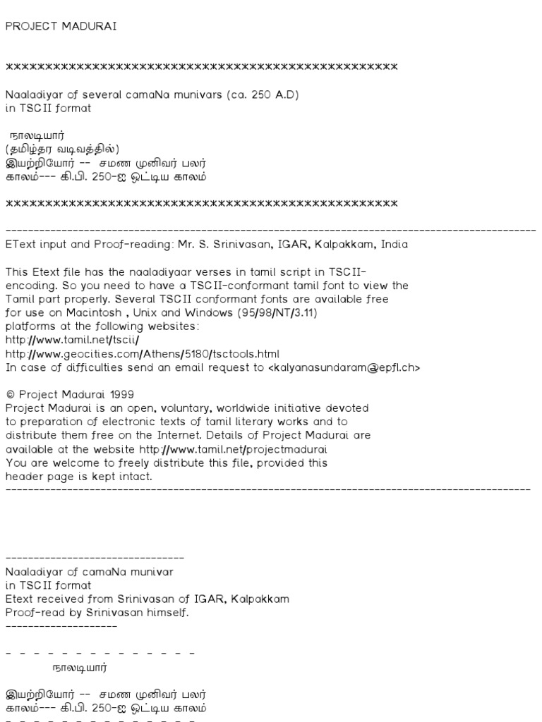 0021-Naaldiyar (Samana Munivar) | PDF