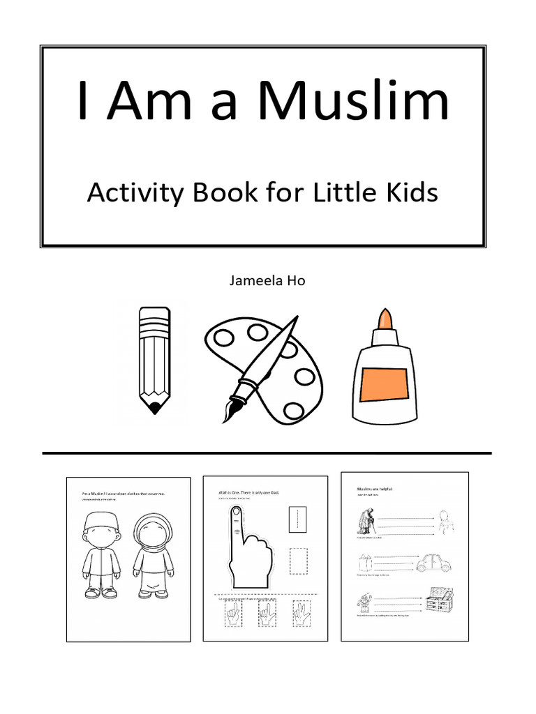 Im A Muslim Activity Book For Little Kids | PDF | Wellness