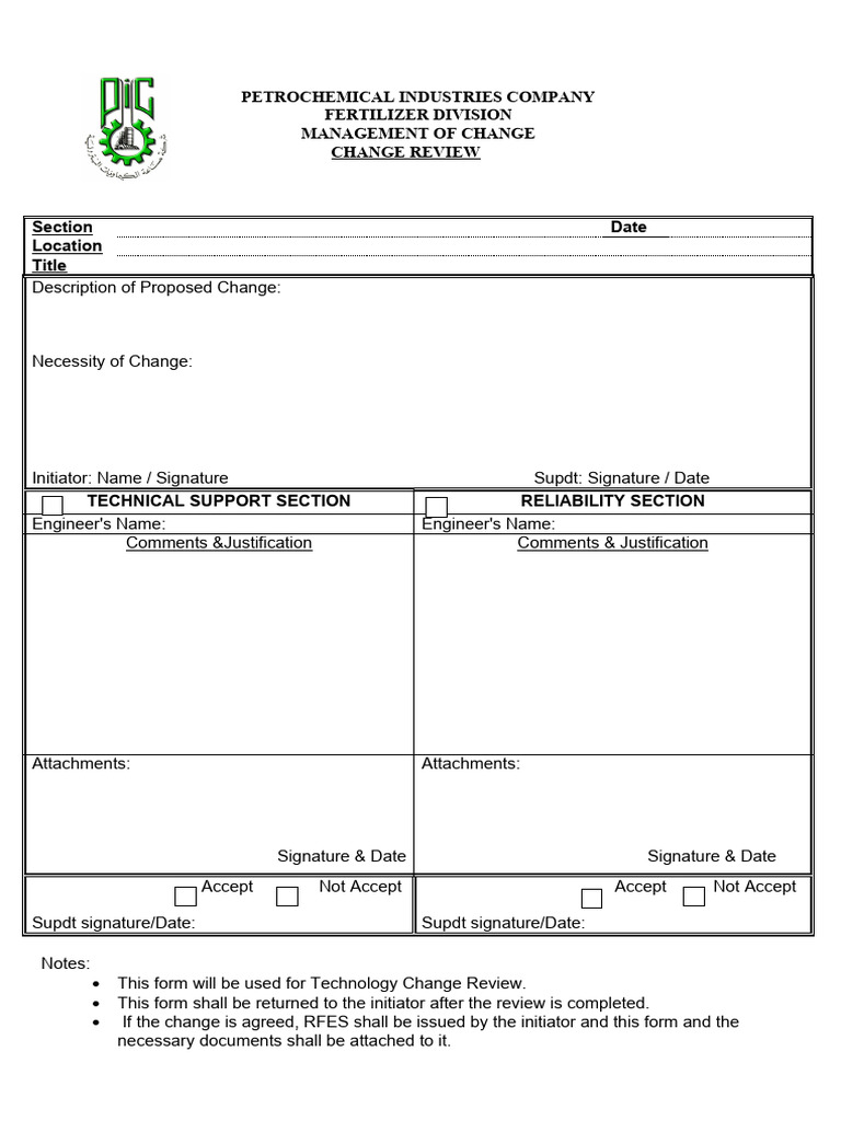 MOC - Procedure Final | Download Free PDF | Safety | Reliability ...