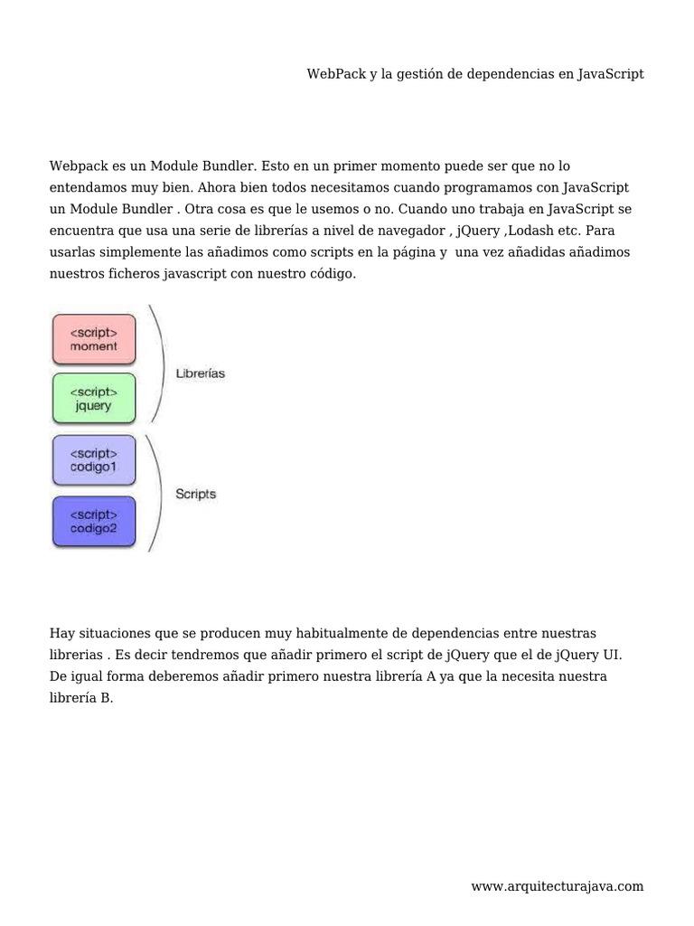 WebPack y La Gestión de Dependencias en JavaScript | Descargar gratis ... WebPack y La Gestión de Dependencias en JavaScript | Descargar gratis ...