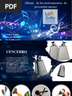 El Cencerro (Teoría) | PDF | Instrumentos musicales | Tornillo