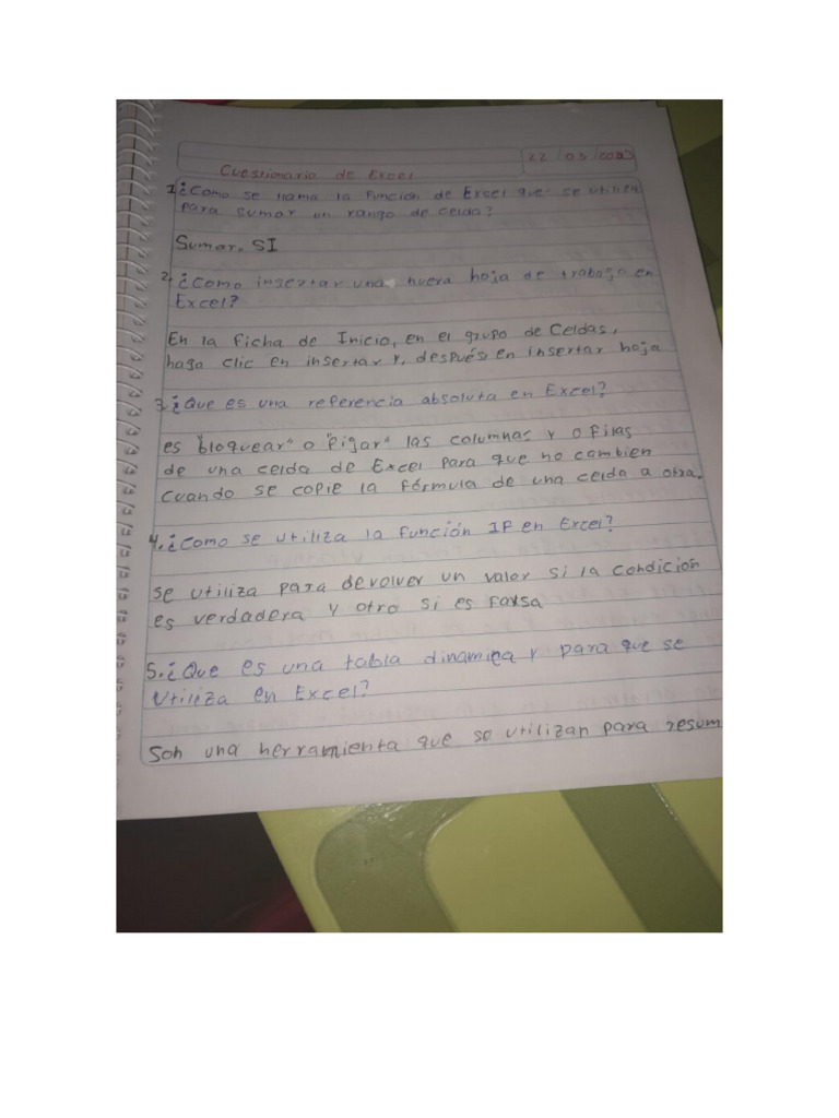 Cuestionario Computación Michael Monzón | PDF