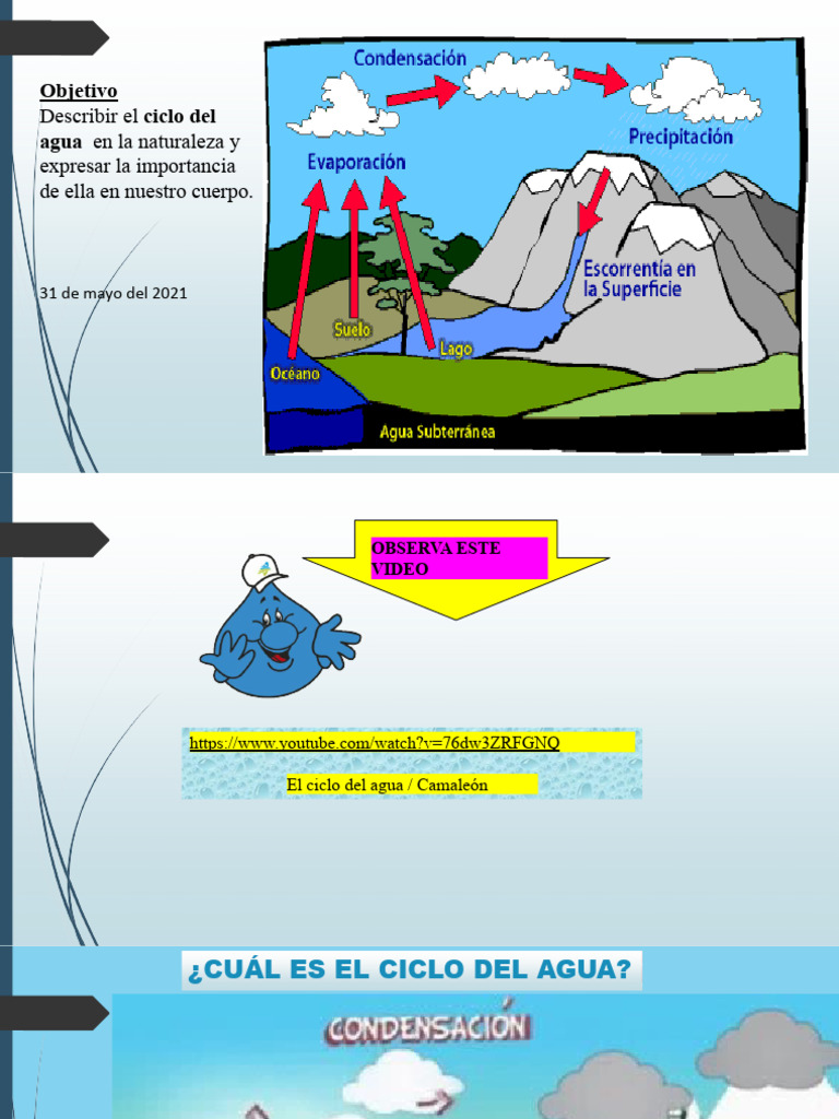 Ciclo Del Agua | PDF