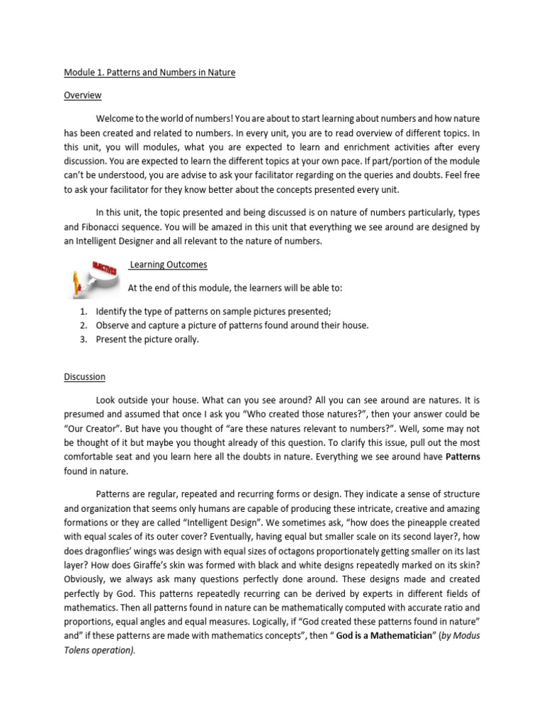 Unit-1 MMW | PDF | Pattern | Symmetry
