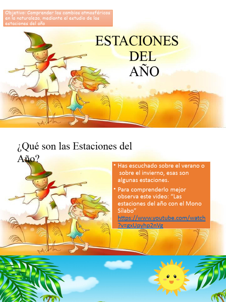 Comprendiendo las Estaciones del Año | PDF