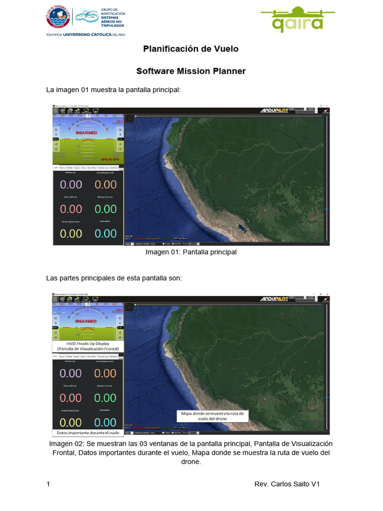 Planificación de Vuelo con Mission Planner | PDF | Avión | Aviación