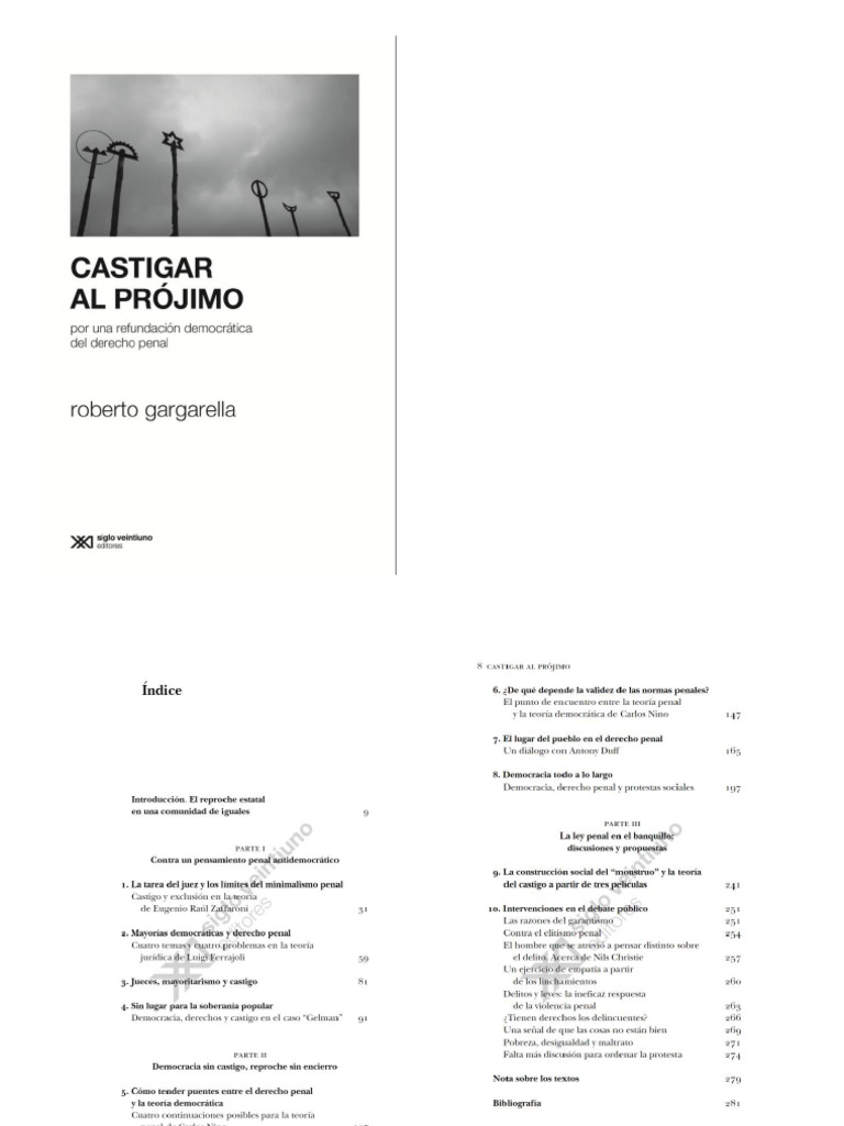 Gargarella Castigar Al Prójimo Intriducción Pdf