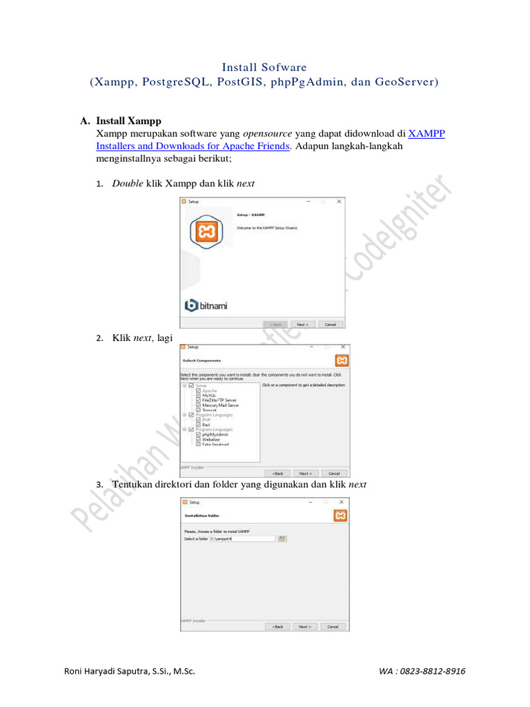 Tutorial Install Software | PDF