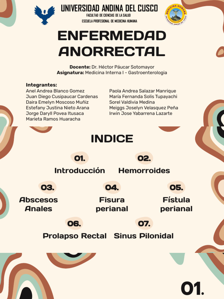 Enfermedad Ano-Rectal | PDF