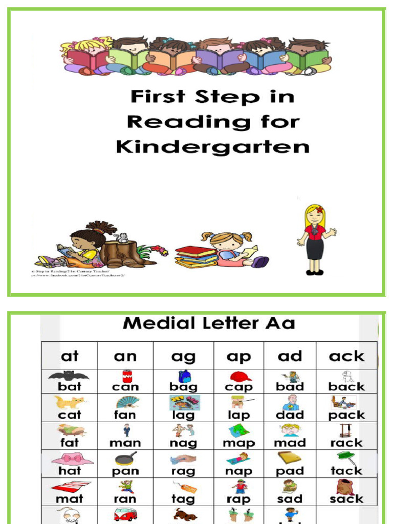 Kinder Basic Reading | PDF