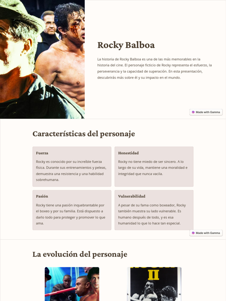Rocky | PDF