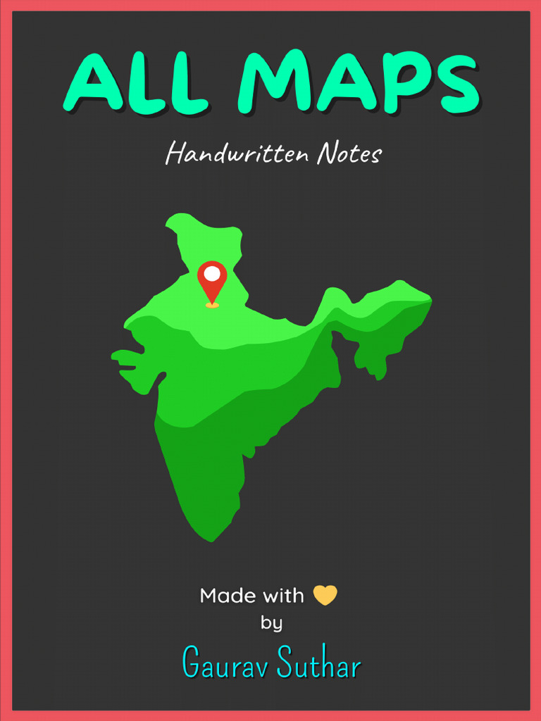 All Maps PDF by Gaurav Suthar | PDF