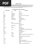 SIG Code Abbreviations | PDF | Pharmacology | Pharmacy