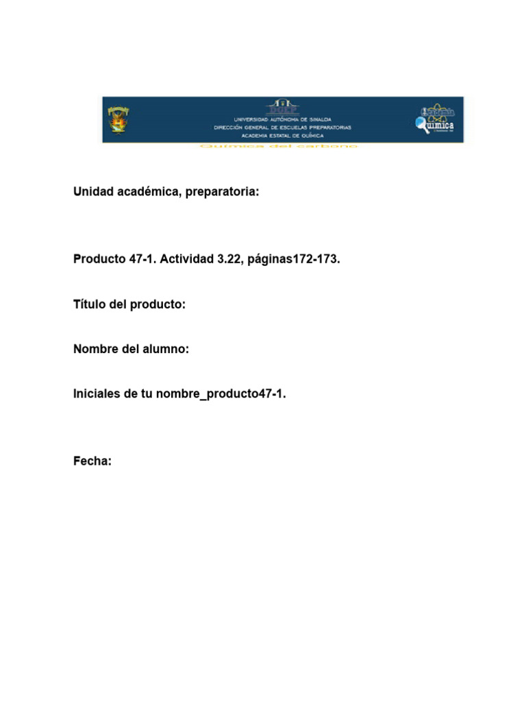 Nombres y Estructuras de Ésteres | PDF