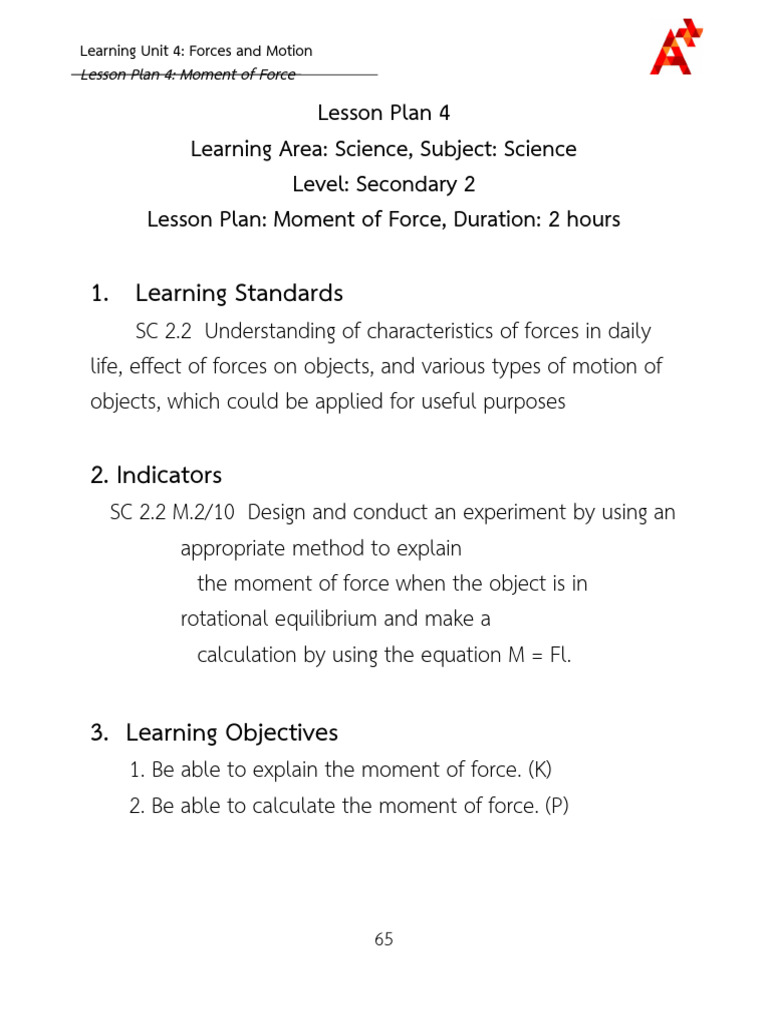Understanding Moment of Force in Science | PDF | Force | Torque