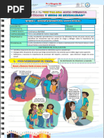 Sesión de Aprendizaje #08 PDF | PDF | Aprendizaje | Modificación de comportamiento