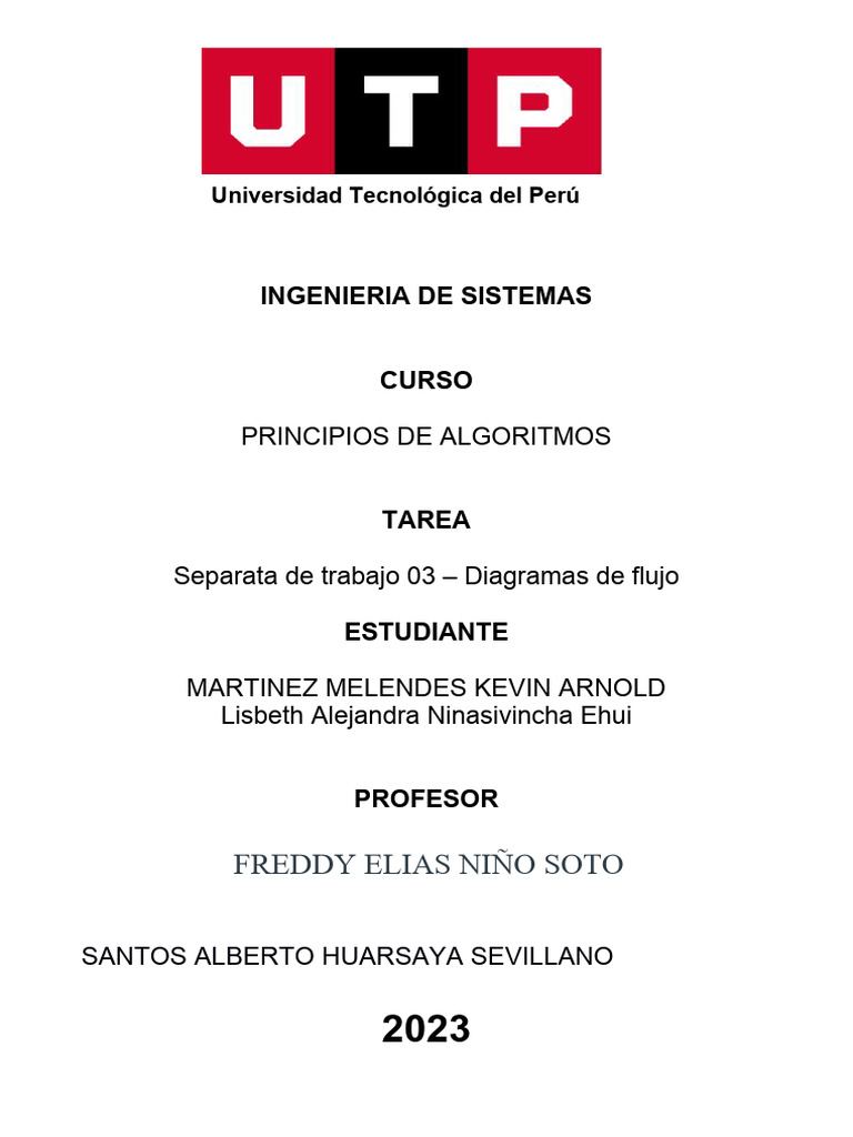 Universidad Tecnológica Del Perú | PDF