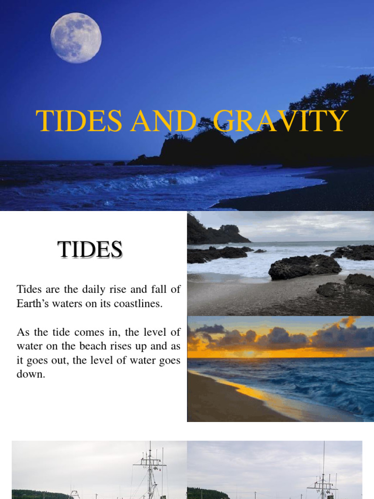 Tides and Gravity | PDF | Tide | Moon