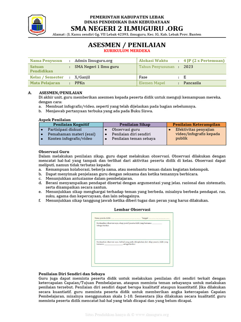1.3 MA Unit 1 PKN X | PDF