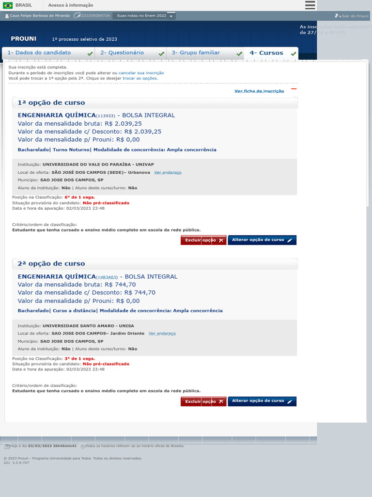 Prouni Programa Universidade Para Todos Pdf