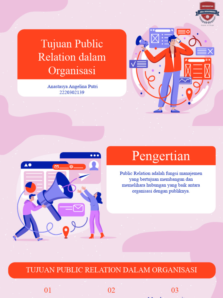 Tujuan Public Relation Dalam Organisasi | PDF