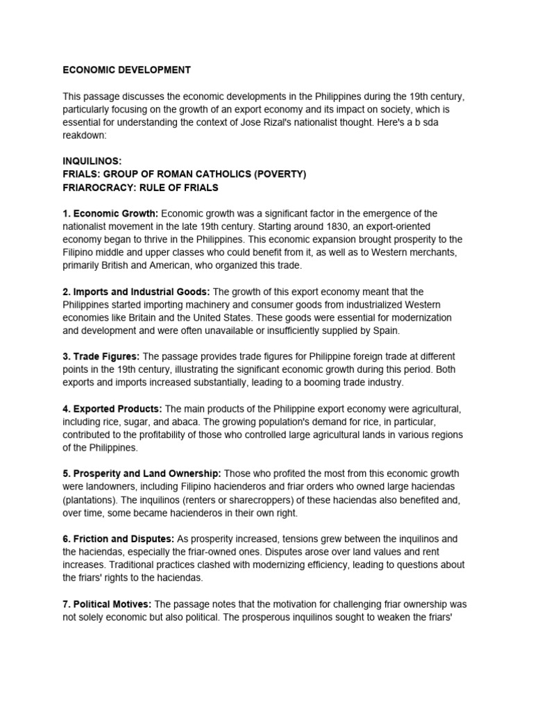 Inquilinos | PDF | Philippines | Nationalism