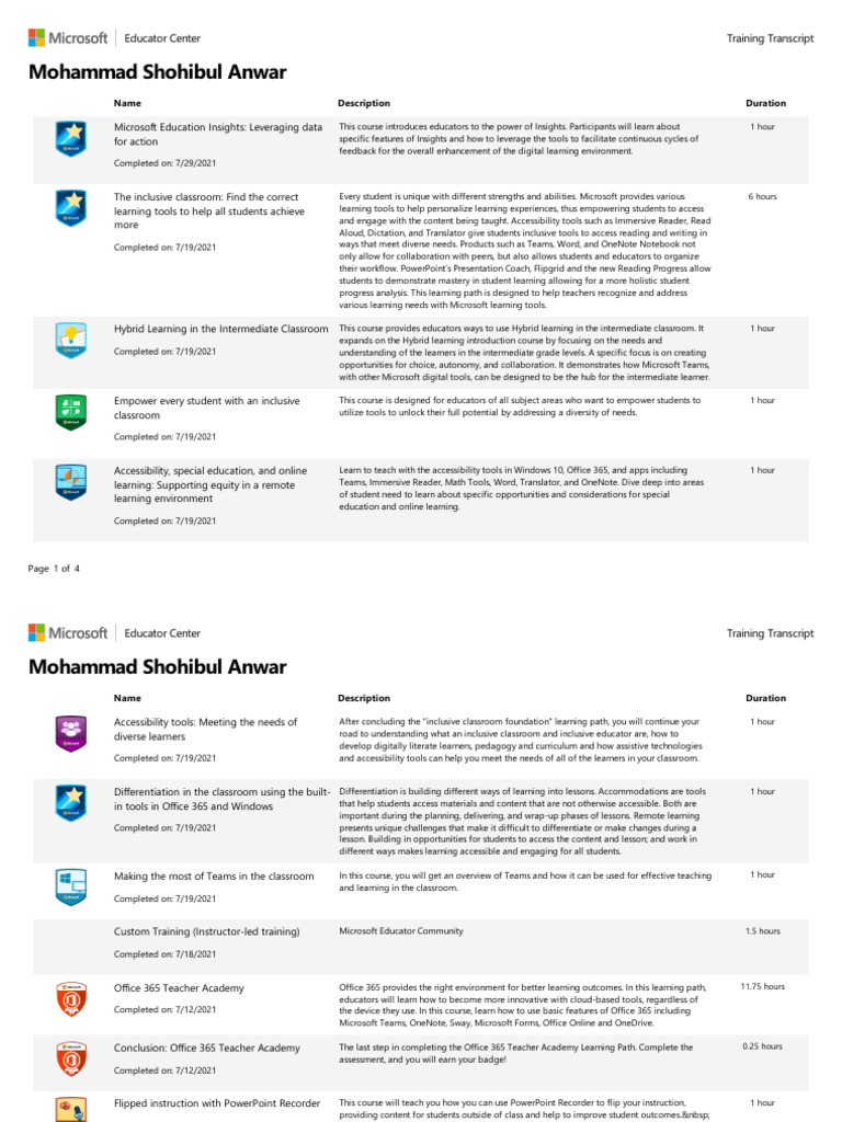 Tugas Mec | PDF | Teachers | Learning