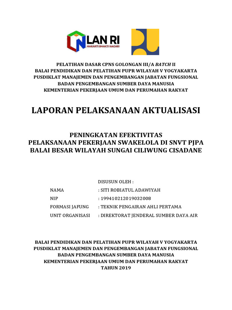 Sop Swakelola 1 | PDF