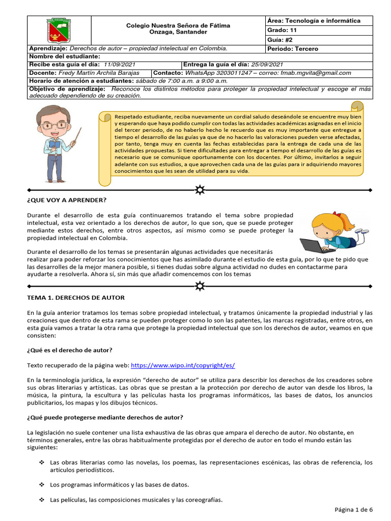 Guía #2_III P_Tecnología_grado 11 | PDF Guía #2_III P_Tecnología_grado 11 | PDF