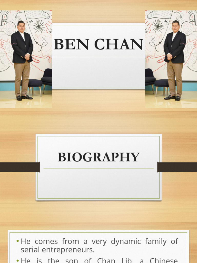 Ben Chan | PDF | Social Science | Lifestyle