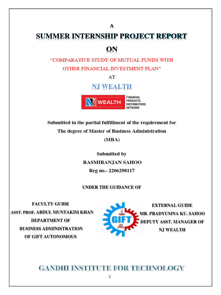 Rasmi Ranjan Sahoo (Sip Report) | PDF