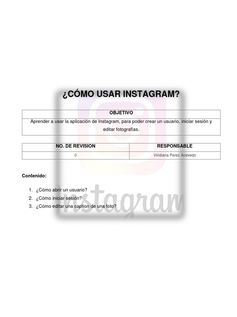 Guía para usar Instagram 2023 | PDF | Contraseña | Software