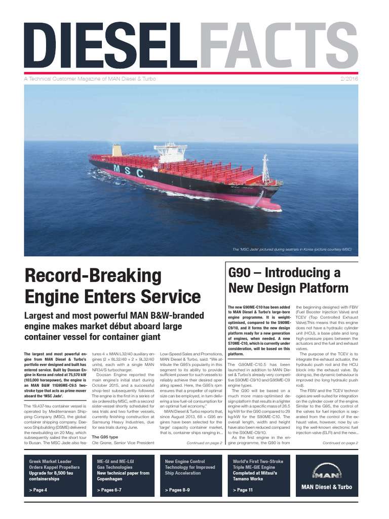 Diesel Facts 2016-2 | PDF | Piston | Diesel Engine