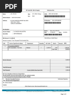 Detailed Bill Breakup Format | PDF | Law