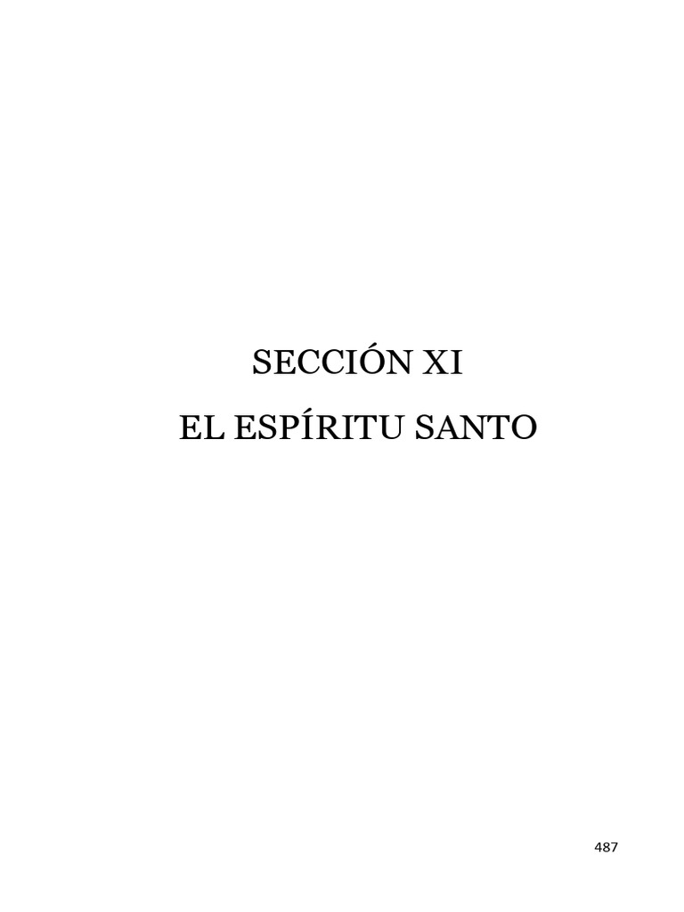 El Espiritu Santo Pdf Espíritu Santo Jesús