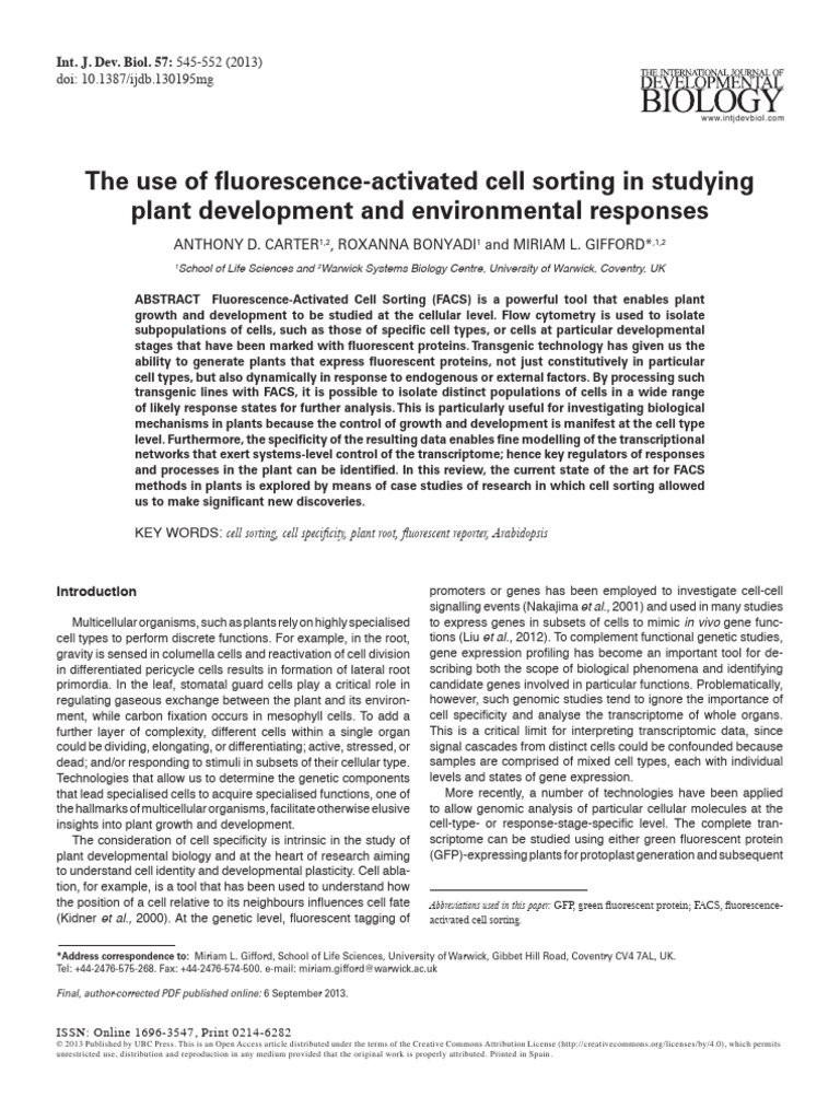 Reference 1 - FASC | Download Free PDF | Root | Flow Cytometry