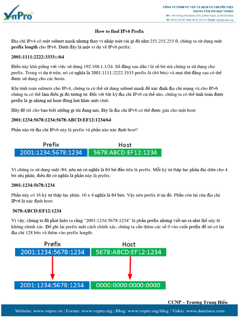 How To Find IPv6 Prefix | PDF