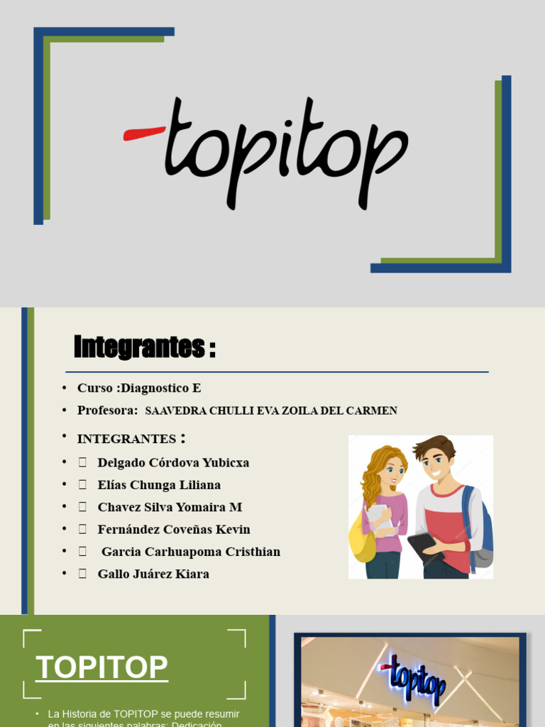 Historia y desafíos de Topitop | PDF | Factores humanos y ergonomía